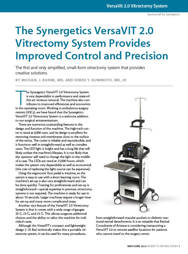5Q With Paul Hahn, MD, PhD - Retina Today
